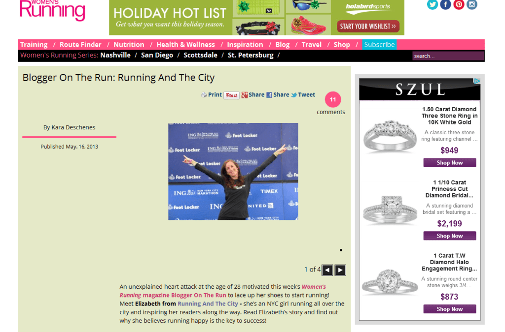 I am Women’s Running Blogger on the Run – Plus: win a year subscription ...